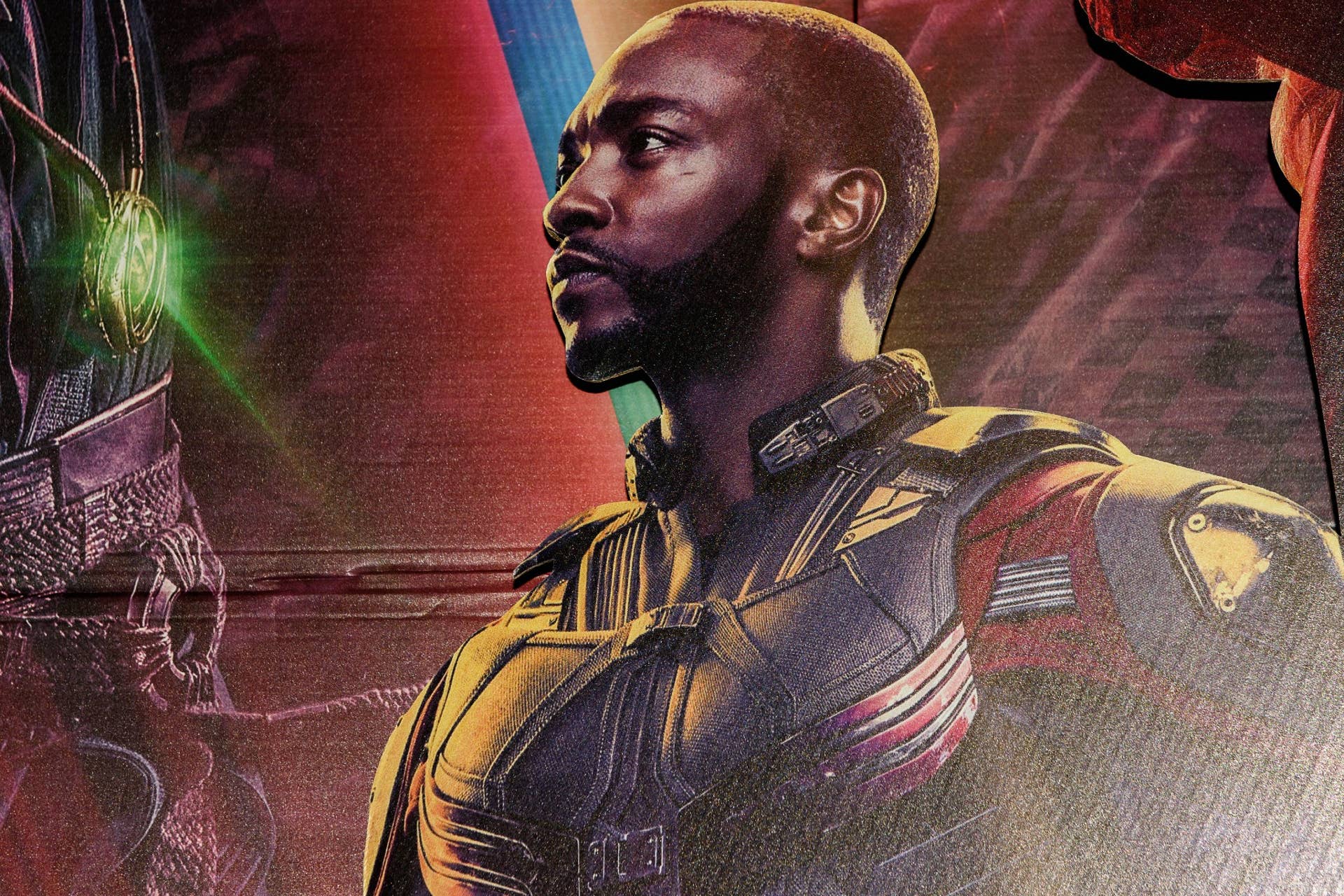 Anthony Mackie Falcon Training