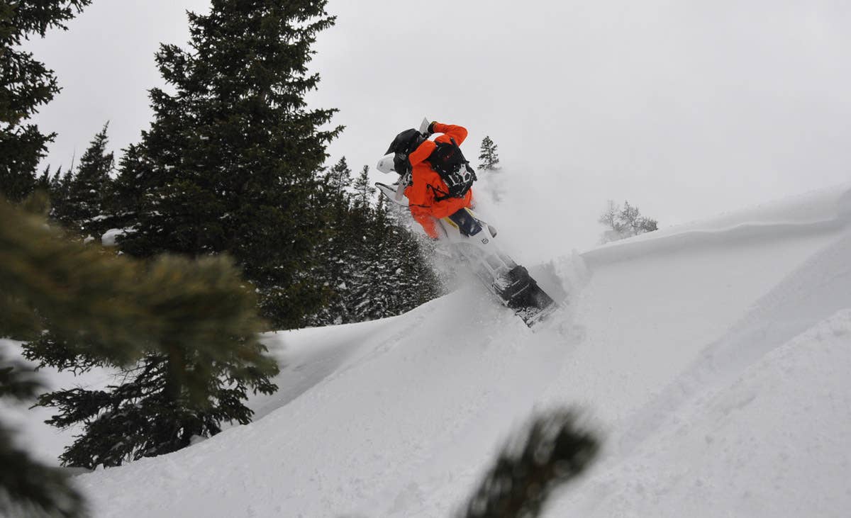 A Dirt Bike Enthusiast's First Experience on a Timbersled - Men's Journal