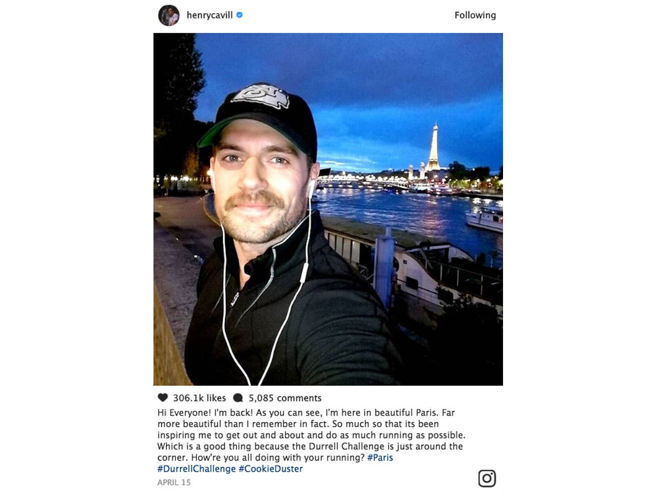 How to Grow an Epic Mustache Like Henry Cavill in 'Mission Impossible ...