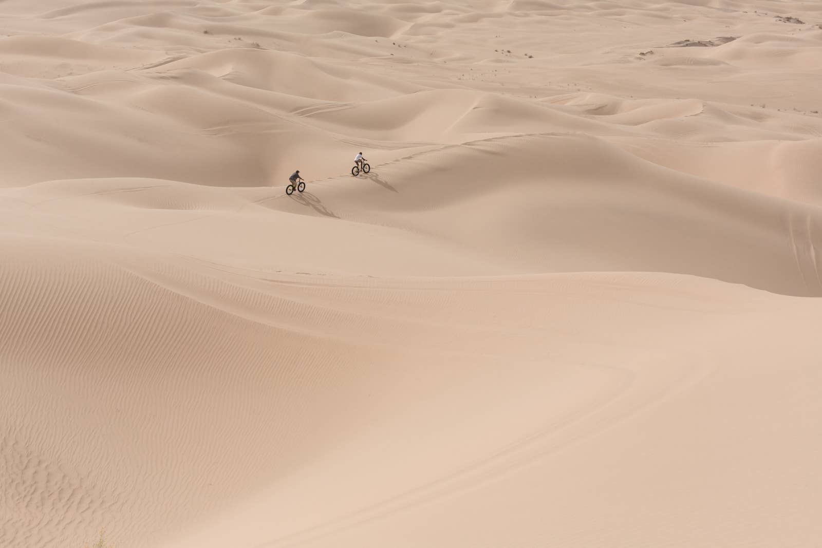 Fat biking on sand - Men's Journal