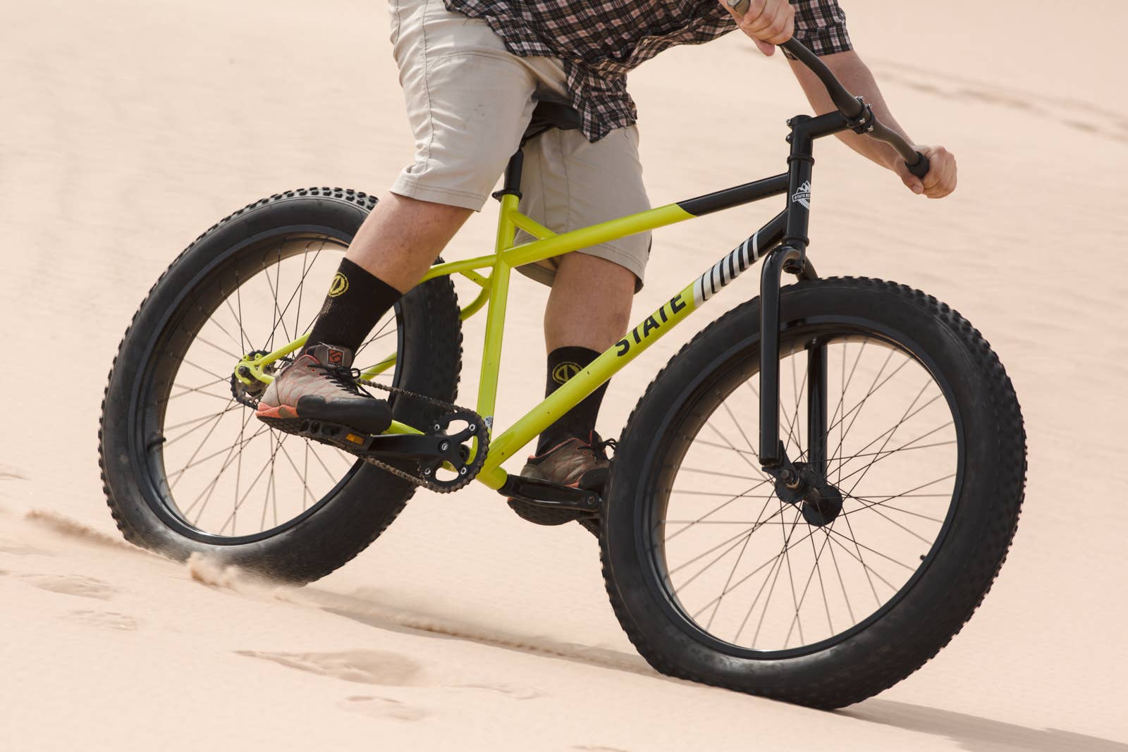 Fat biking on sand - Men's Journal