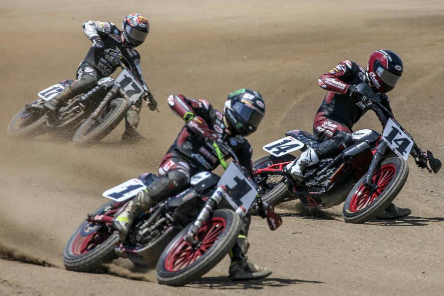 American Flat Track Motorcycle Racing Is Back & Ready for Prime Time ...