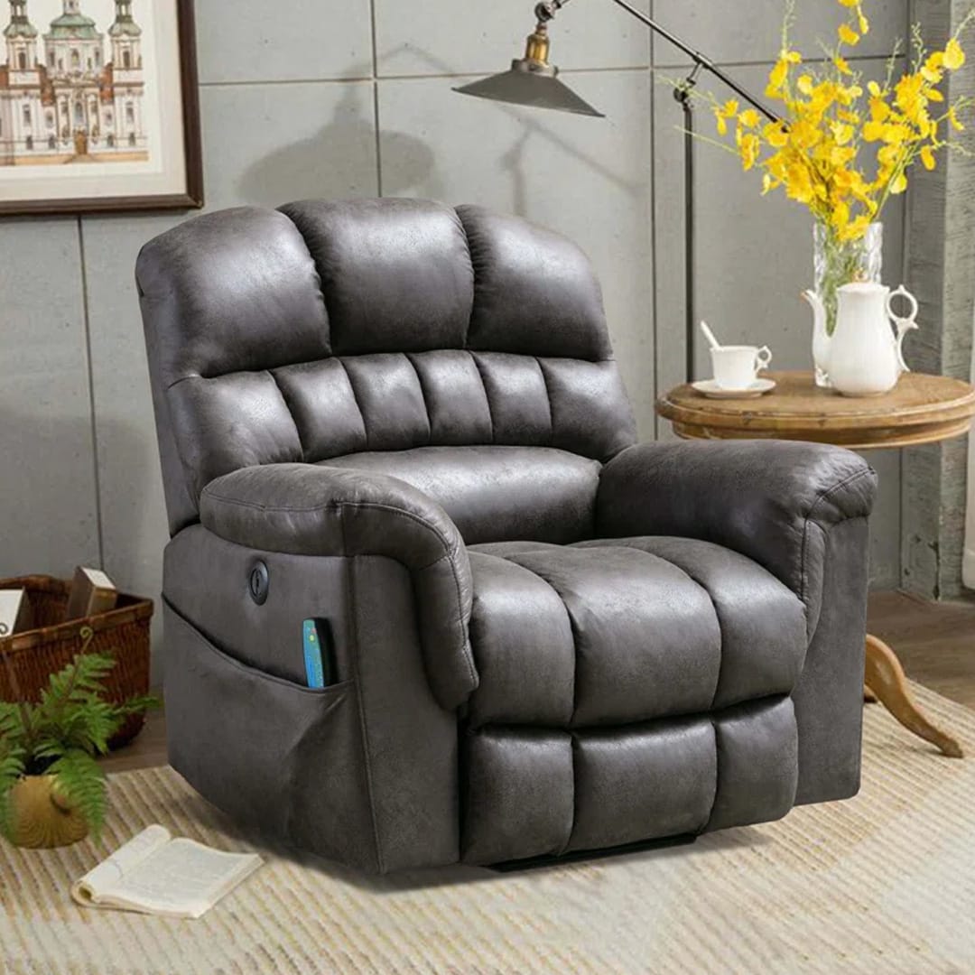This Massaging and Heated Recliner Is 77% Off at Wayfair - Men's Journal