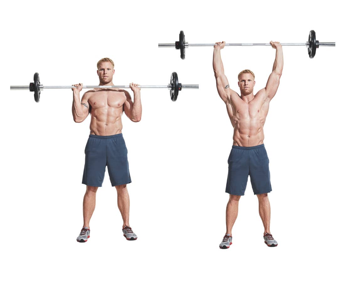 How to Do the Military Press for Bigger, Stronger Shoulders - Men's Journal