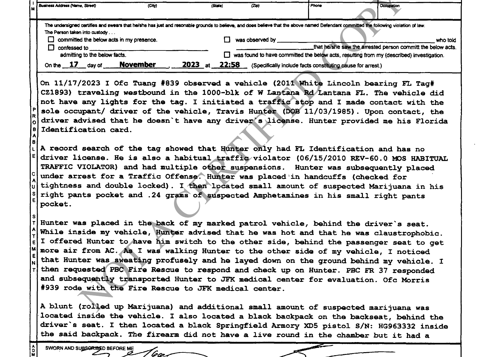 Why Travis Hunter's Dad Is Serving Three Years Probation - Men's Journal
