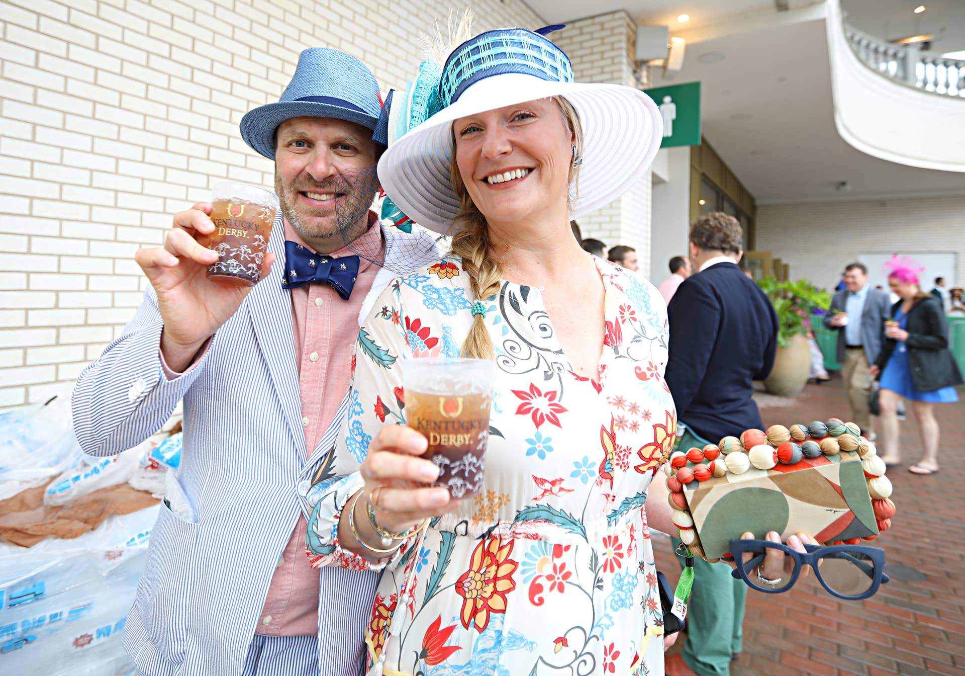 Men Turn Heads in Colorful Kentucky Derby Style at Churchill Downs ...