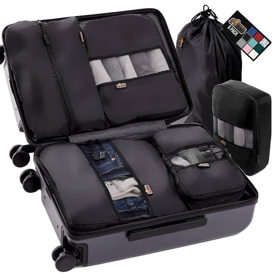 Amazon Is Selling a 6-Piece Packing Cube Set for 61% Off - Men's Journal