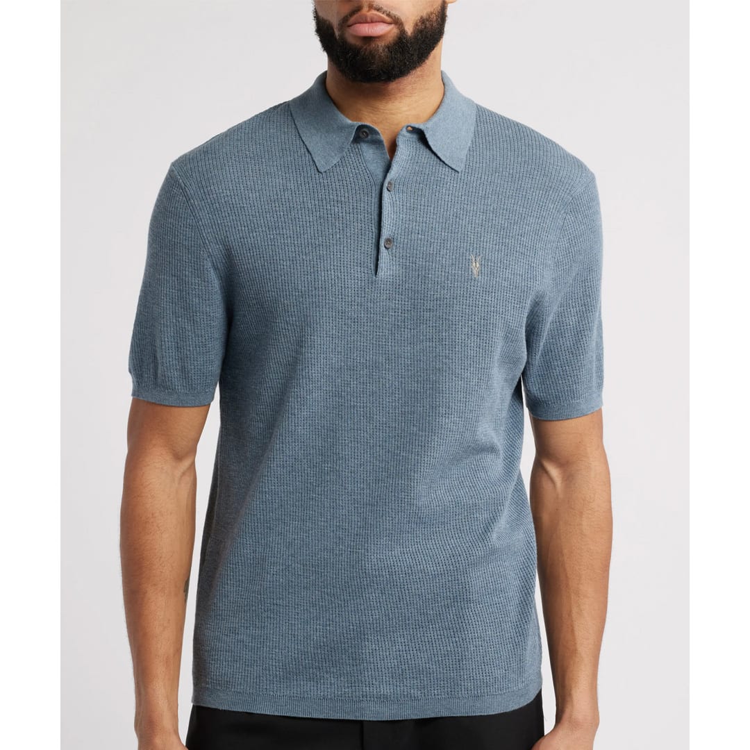 AllSaints' Knit Polos Are Now Up to 40% Off at Nordstrom - Men's Journal