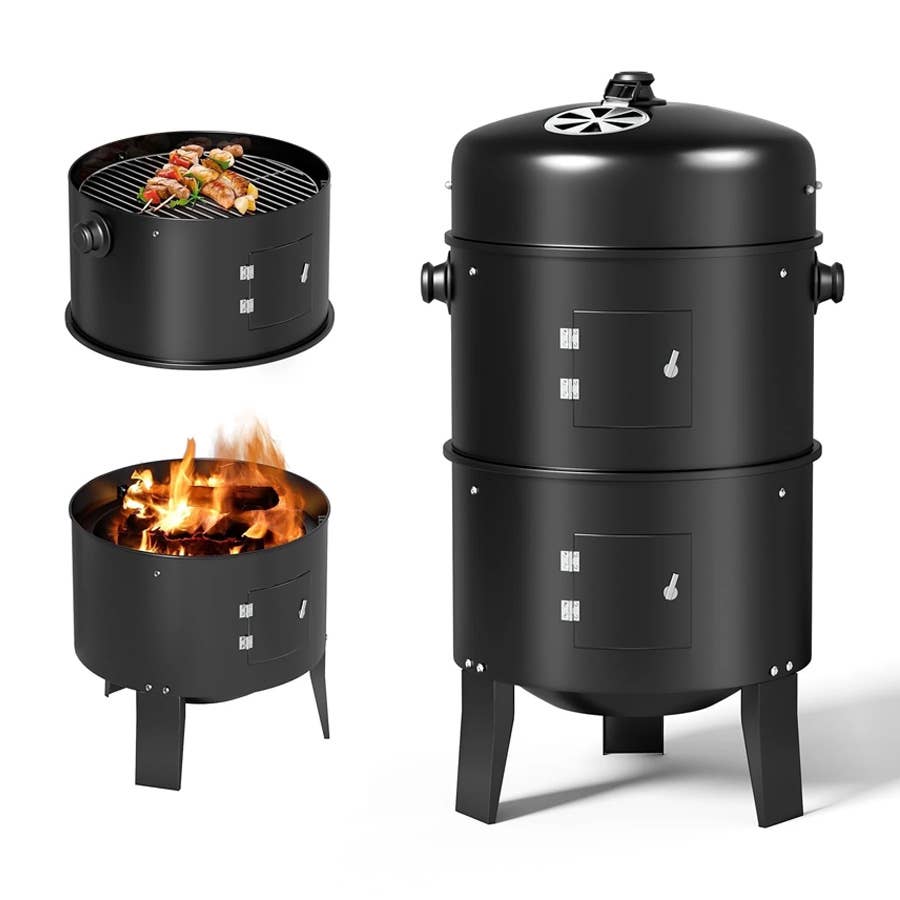 Walmart Is Selling a $151 Vertical Smoker for $71 Right Now - Men's Journal