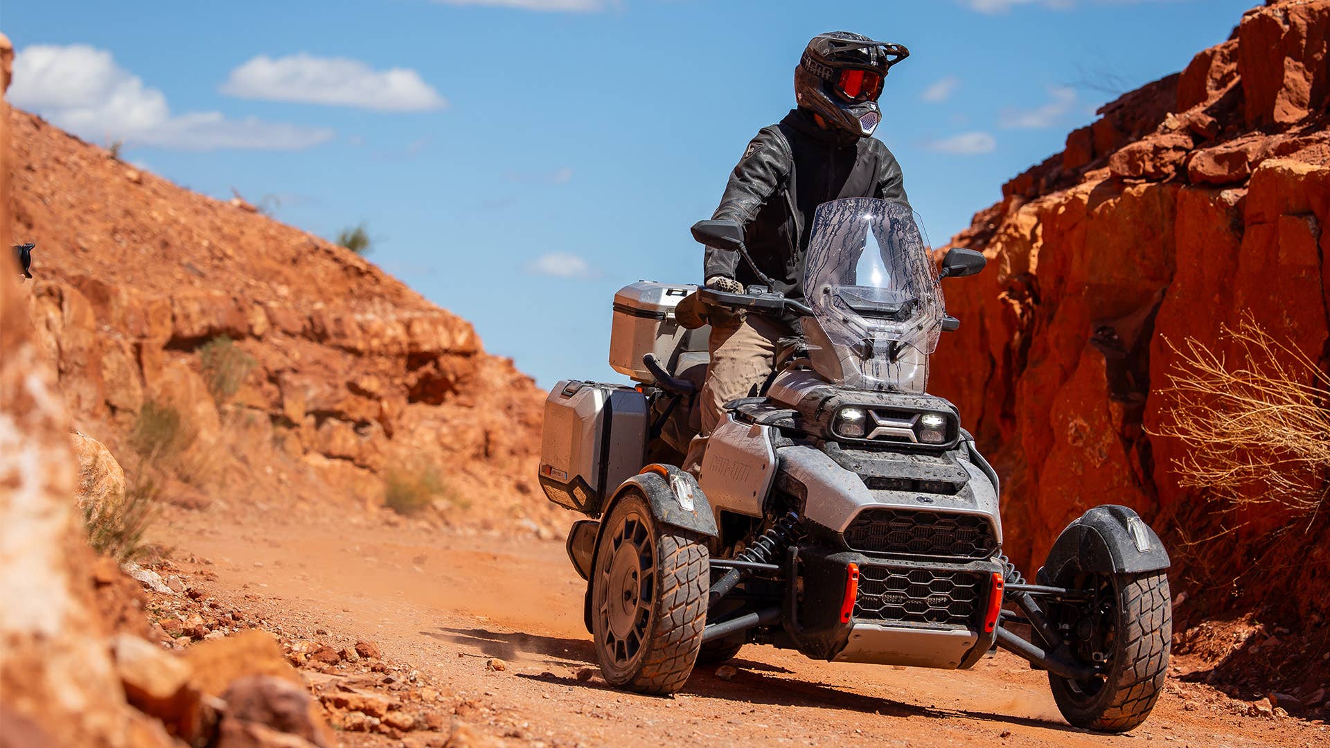 Review: 2025 Can-Am Canyon Redrock All-Terrain Three-Wheeler - Men's ...