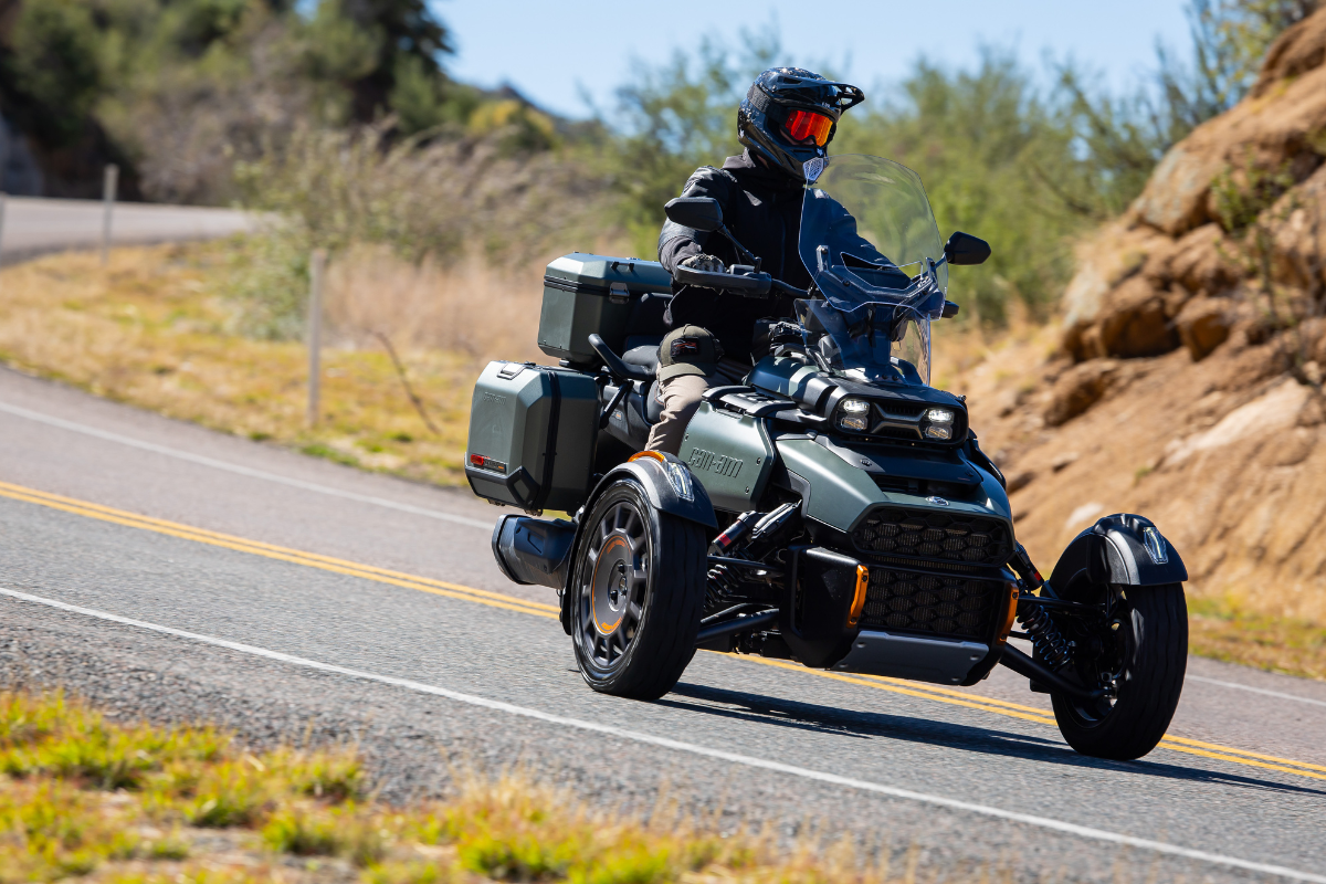 Review: 2025 Can-Am Canyon Redrock All-Terrain Three-Wheeler - Men's ...