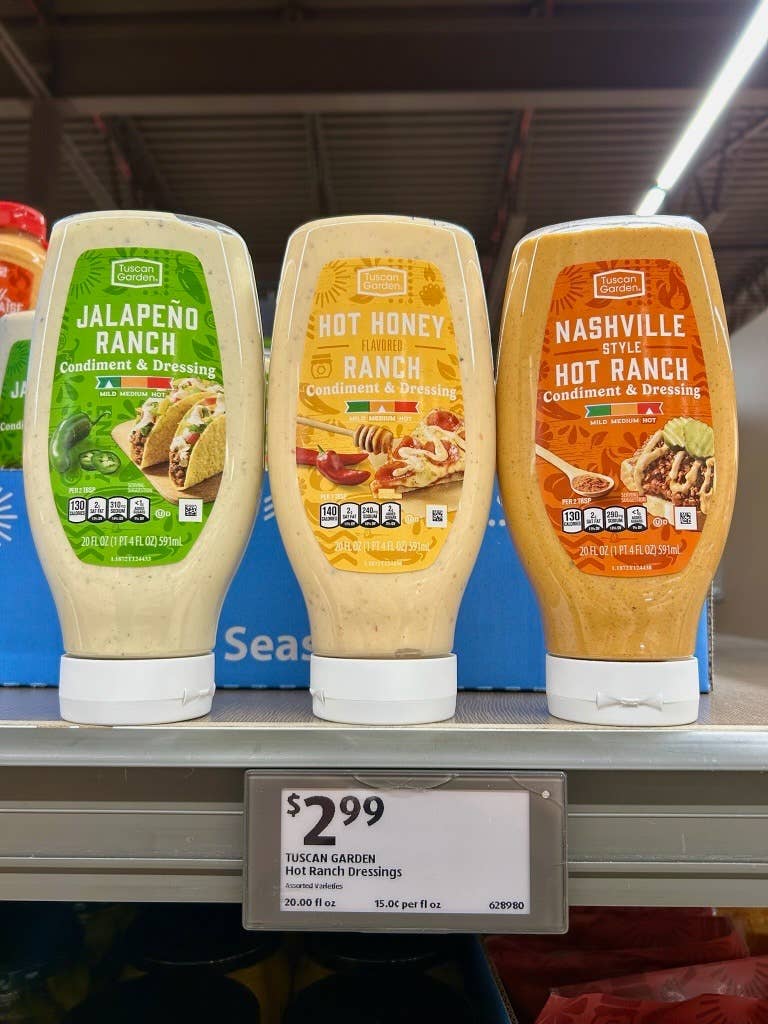 Aldi Drops Line of 'Hot' Ranch Dressings, And Fans Are Obsessed - Men's ...
