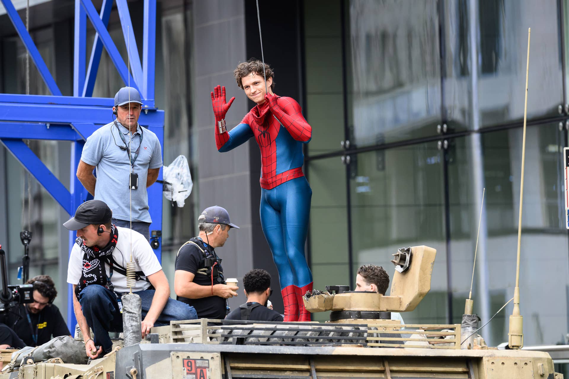 'Spider-Man: Brand New Day' Filming Takes an Unexpected Turn in Glasgow ...