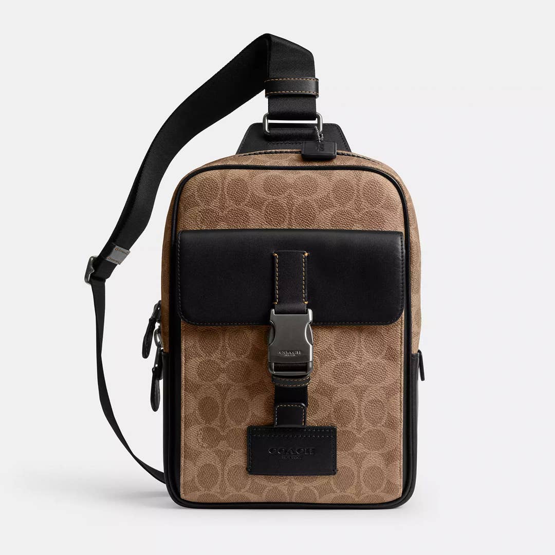 Coach’s Leather Track Pack Is 70% Off Right Now - Men's Journal