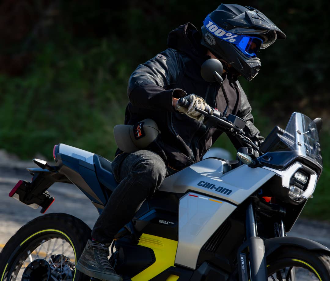 Can-Am Origin Electric Motorcycle, Tested and Reviewed - Men's Journal