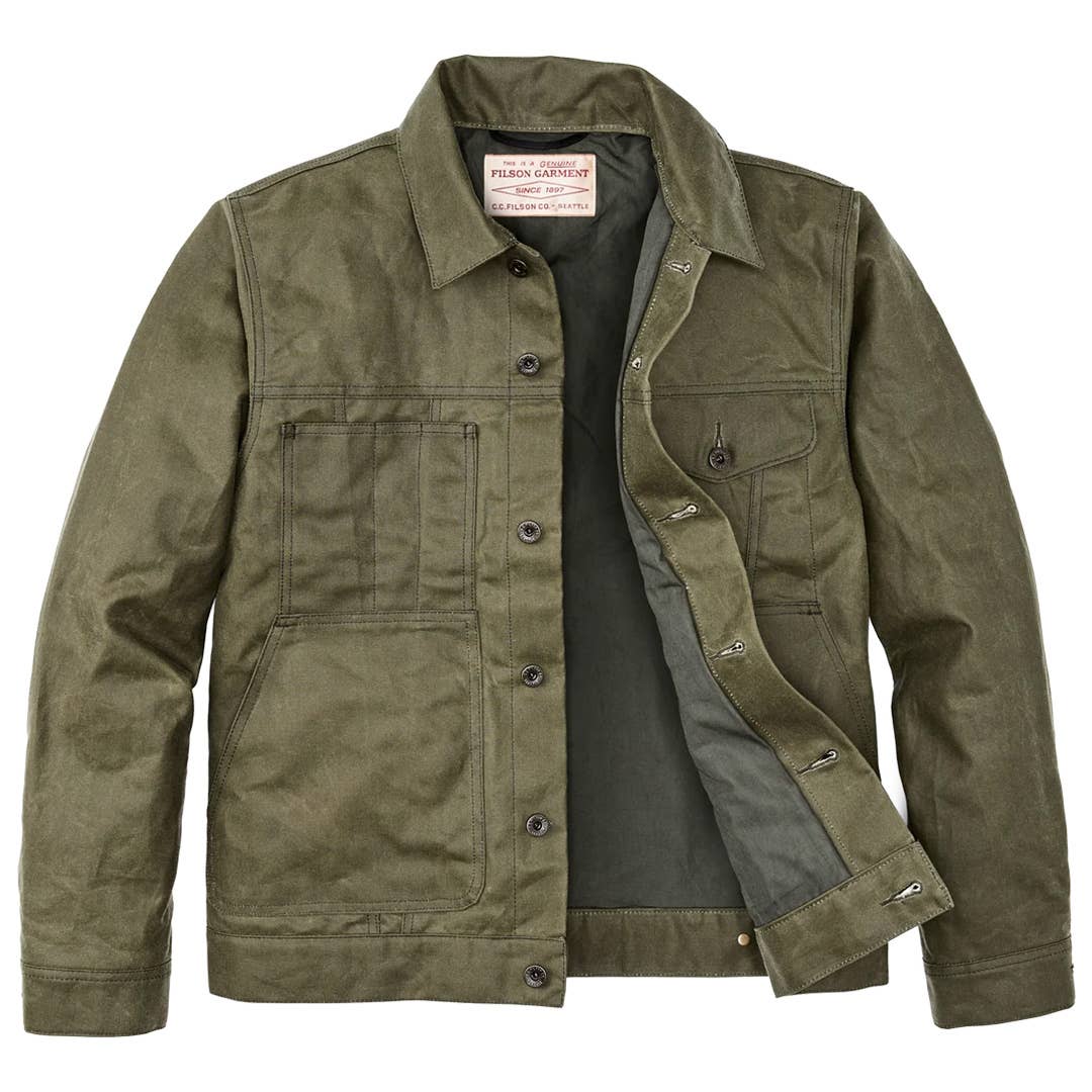 Filson’s Iconic Waxed Tin Cloth Jacket Is 40% Off Right Now - Men's Journal