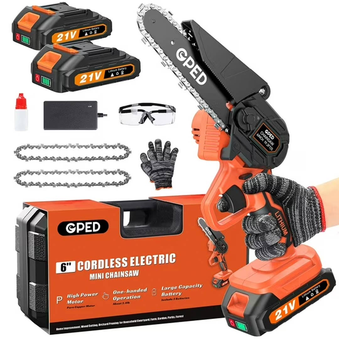 Walmart's Most Popular Mini Chainsaw Is 70% Off Right Now - Men's Journal