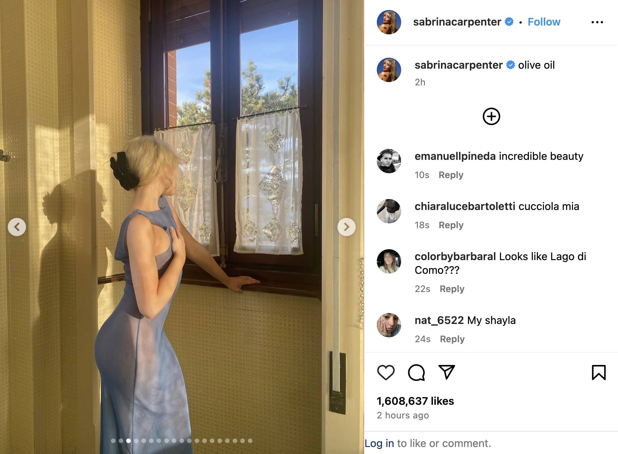 Sabrina Carpenter Turns Heads in See-Through Dress - Men's Journal