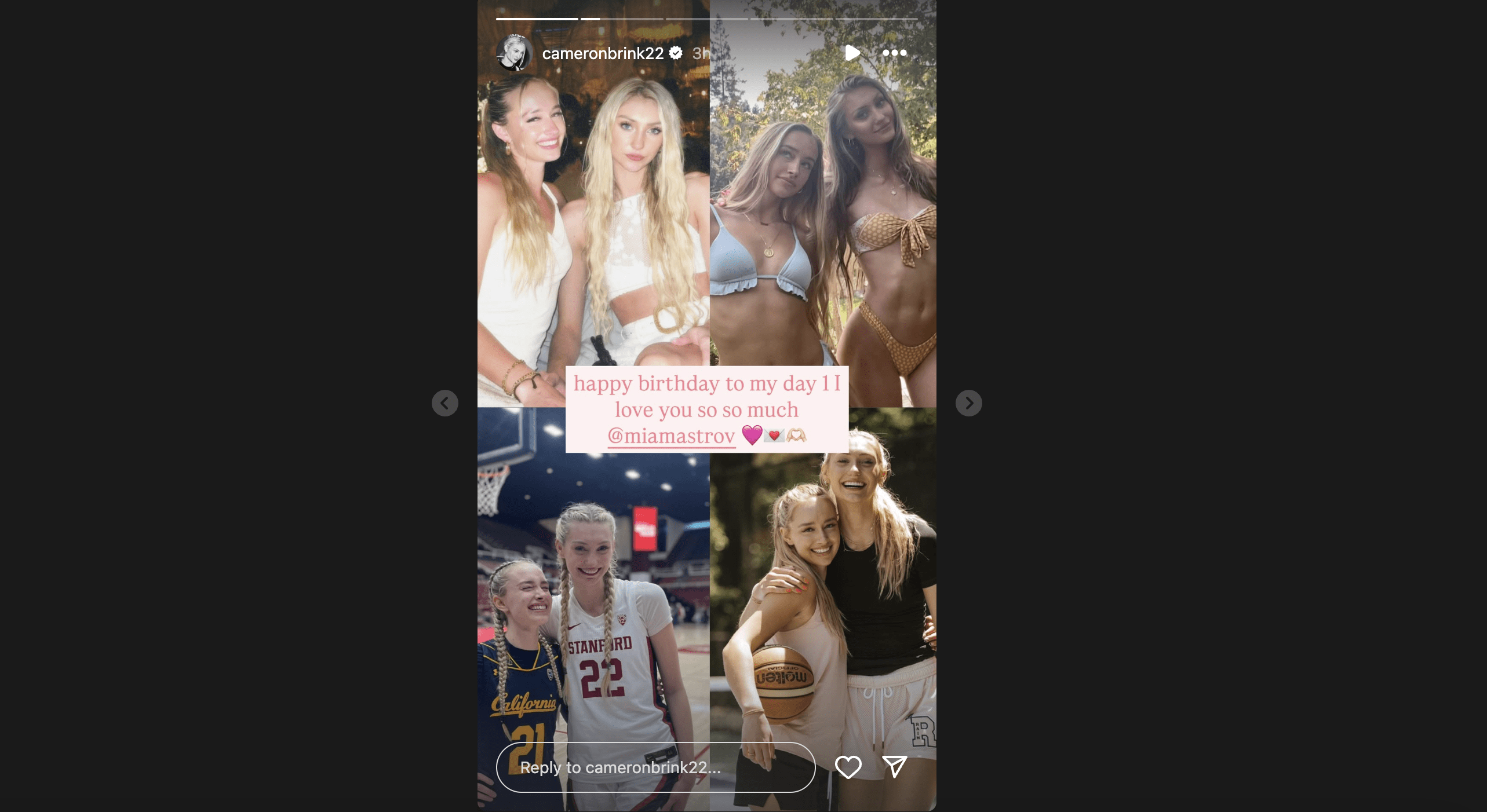 WNBA Star Cameron Brink Stuns in New Bikini Photo on Social Media - Men's Journal