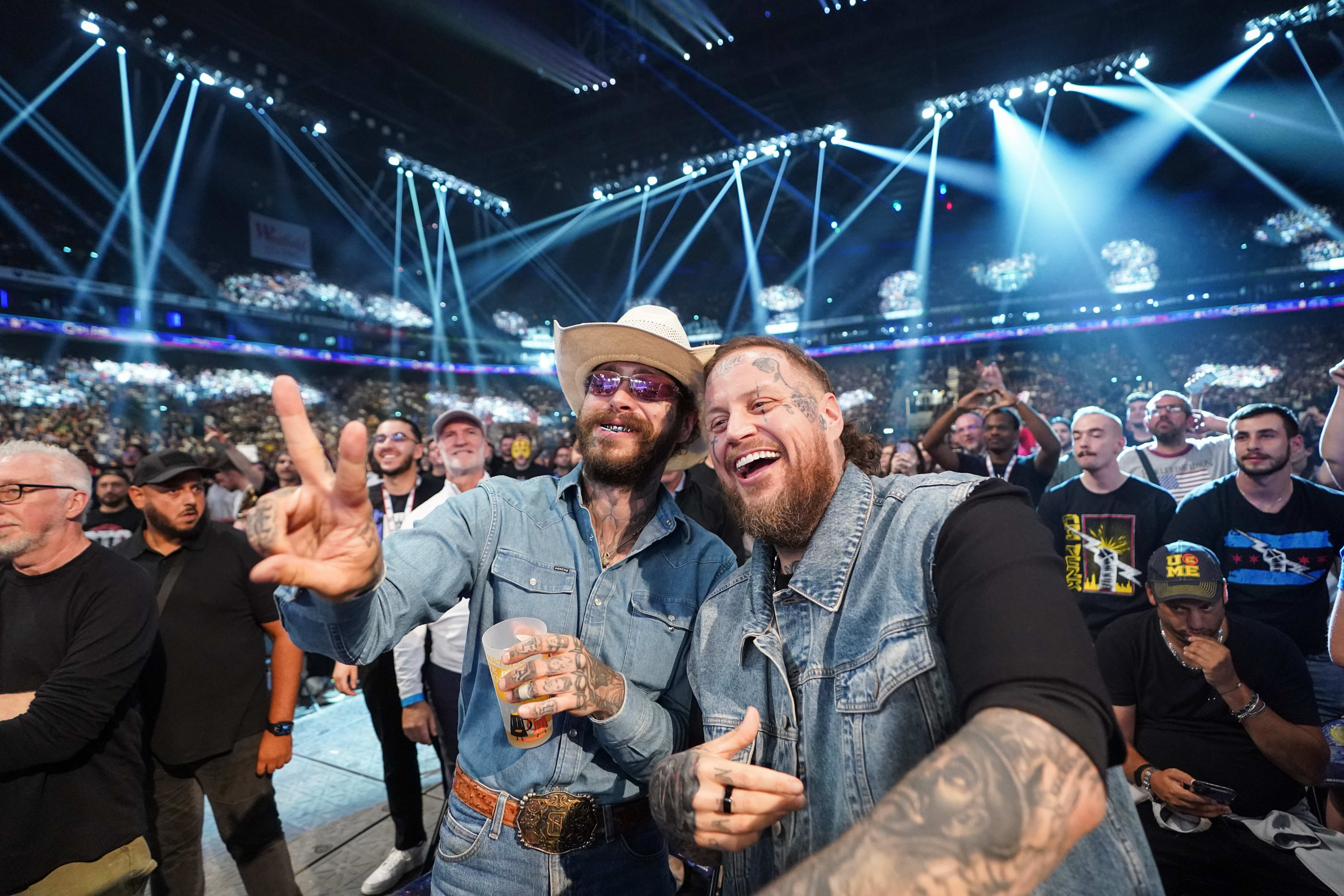 Jelly Roll Turns Heads With Weight Loss at WWE Clash in Paris - Men's ...