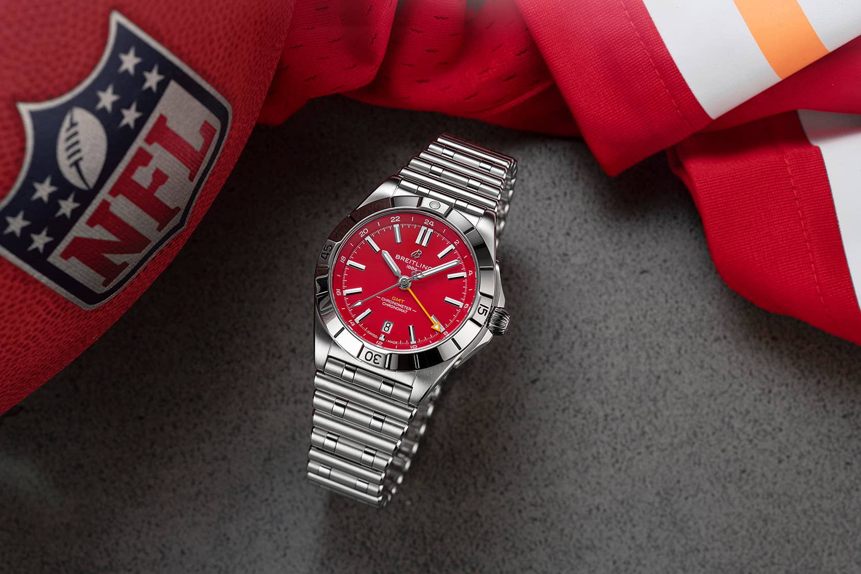 NFL Announces Breitling Luxury Watch Partnership, Reveals Exclusive ...