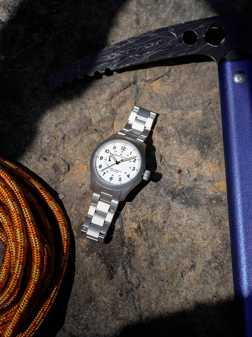 Hamilton Unveils Khaki Field Watch With Power Reserve Indicator on the ...