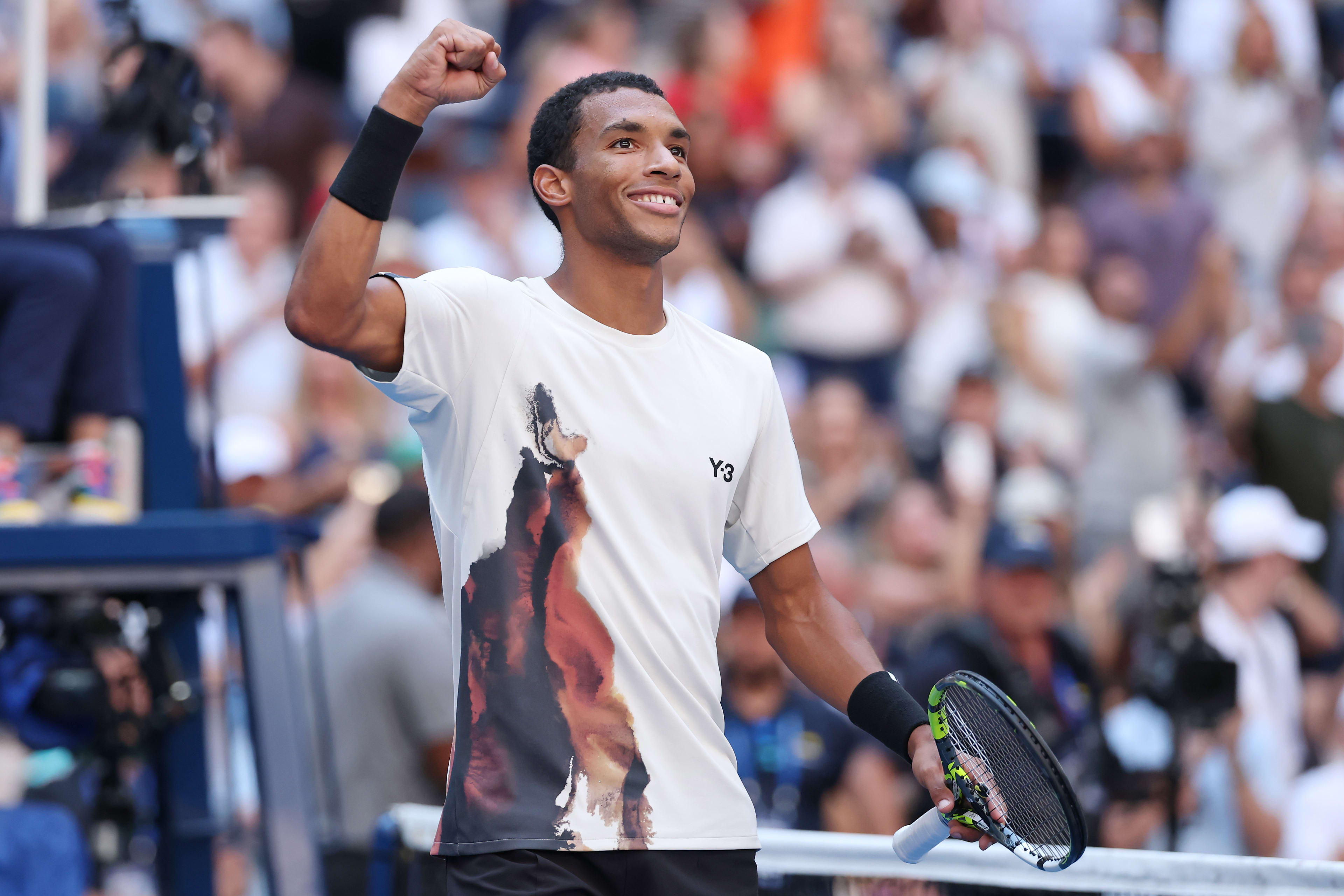 Felix Auger-Aliassiame's Parents: Mom Marie Auger & Dad Sam Aliassiame ...