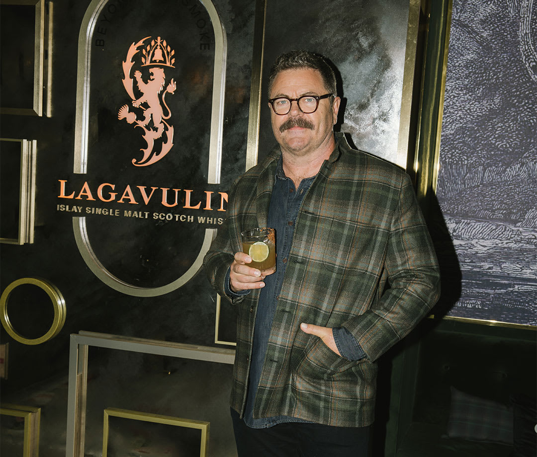 How Nick Offerman’s Scotch Fantasy Came True - Men's Journal