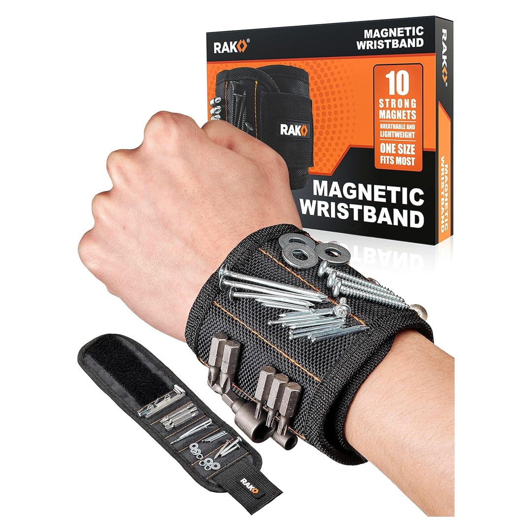This Magnetic Tool Wristband Is Only $17 on Amazon Right Now - Men's ...