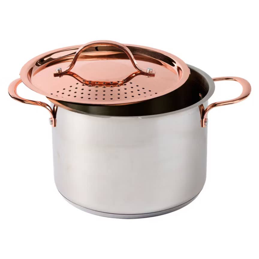 Aldi Drops a New Modern Copper Pasta Pot For an Epic Price - Men's Journal