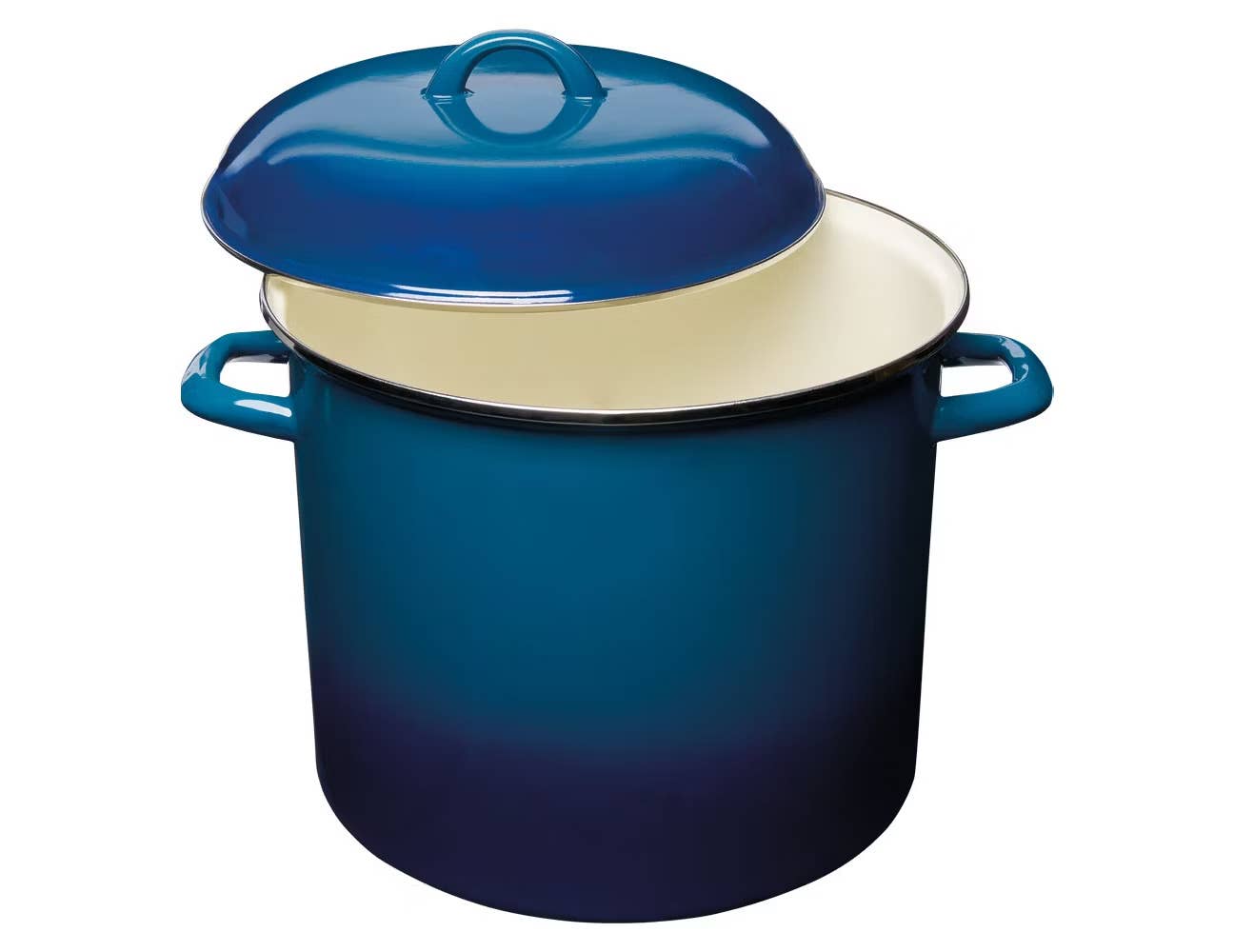 Aldi Drops Le Creuset–Style Porcelain Stock Pot for 4x Less - Men's Journal