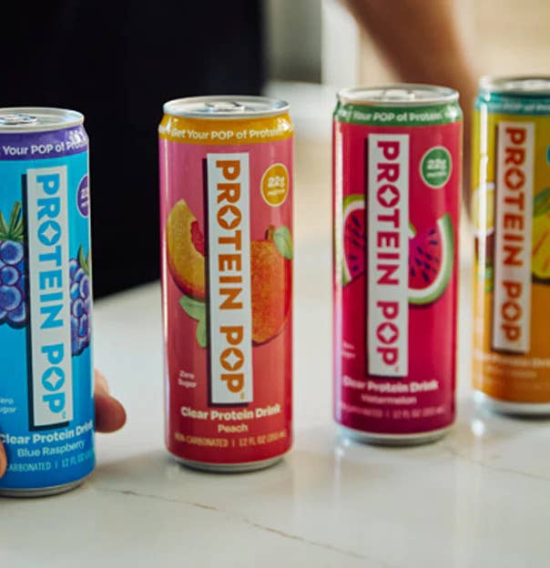 New Clear Protein Beverage by Protein Pop Packs 22-Grams - Men's Journal