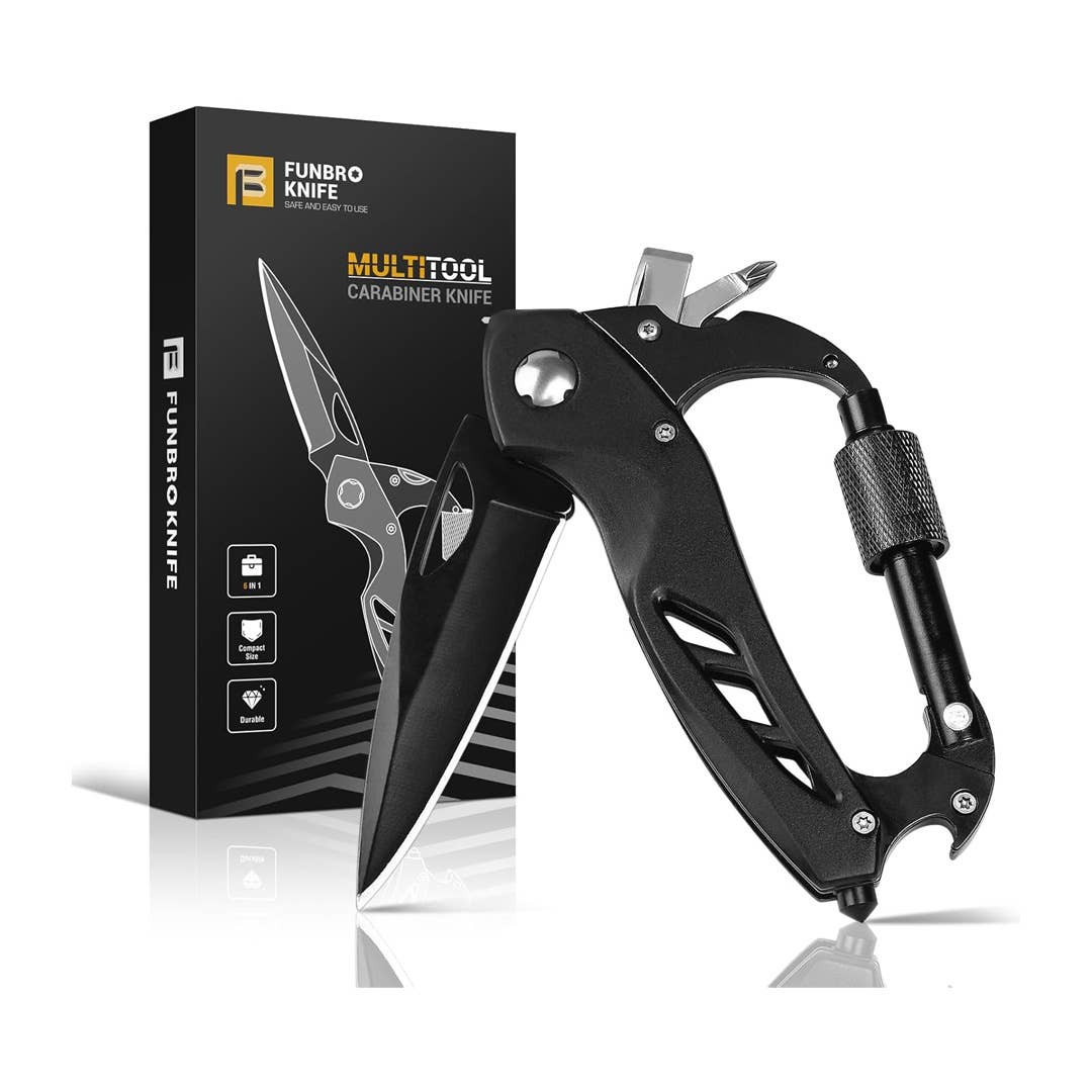 This Carabiner-Knife Multitool Is Now Only $8 on Amazon - Men's Journal