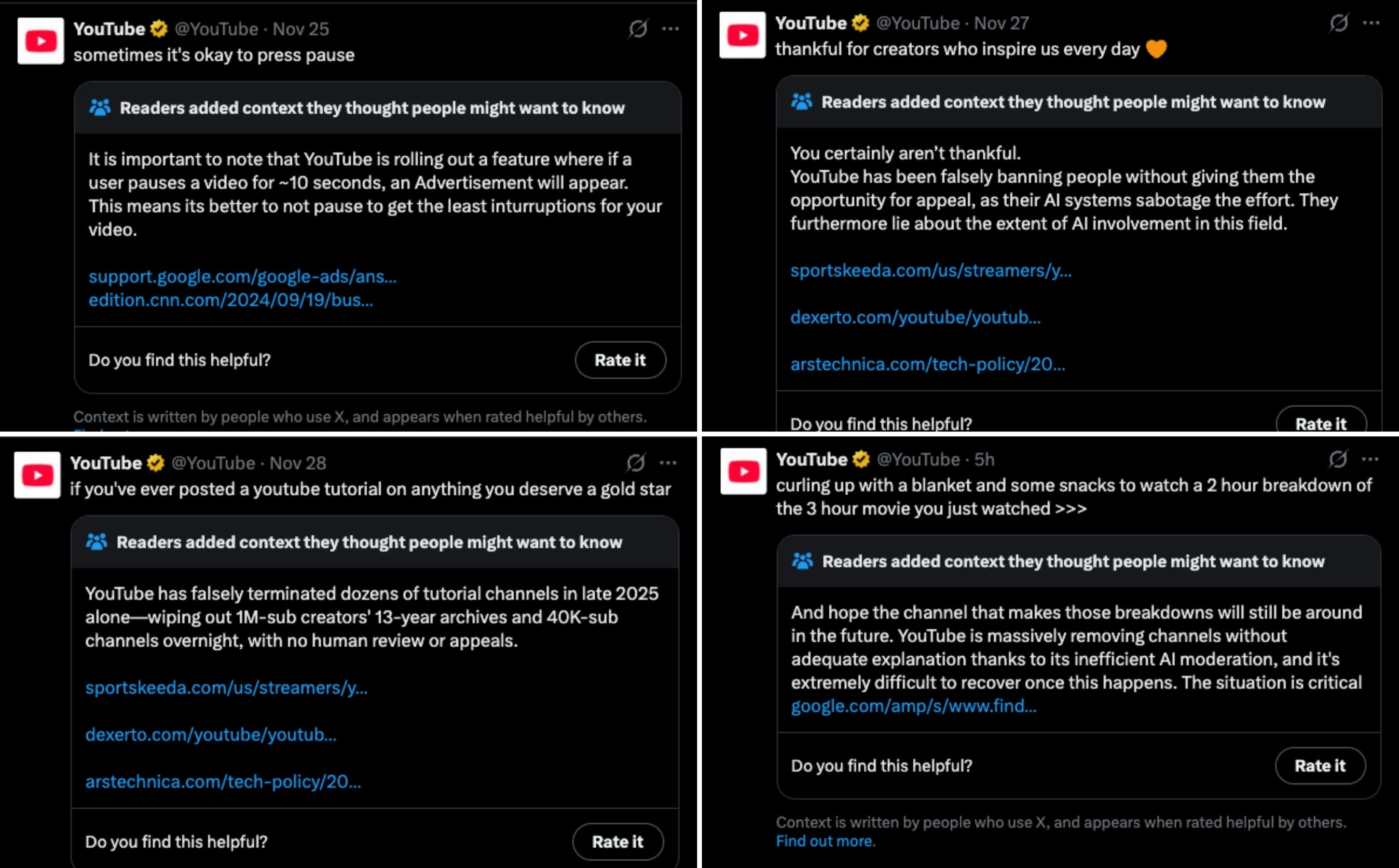 X Unleashes Viral ‘Community Notes’ Spree on YouTube - Men's Journal