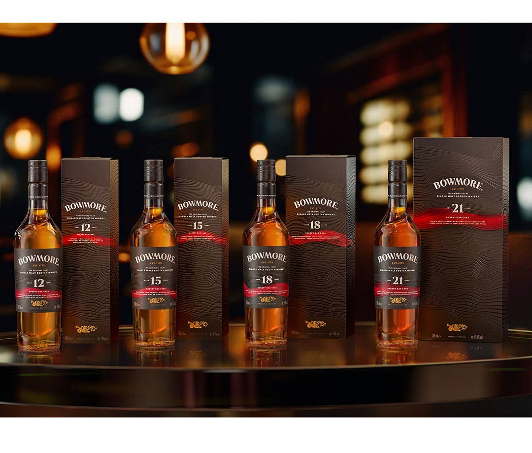 Bowmore Drops Its Sherry Oak Cask Collection of Single Malts - Men's ...