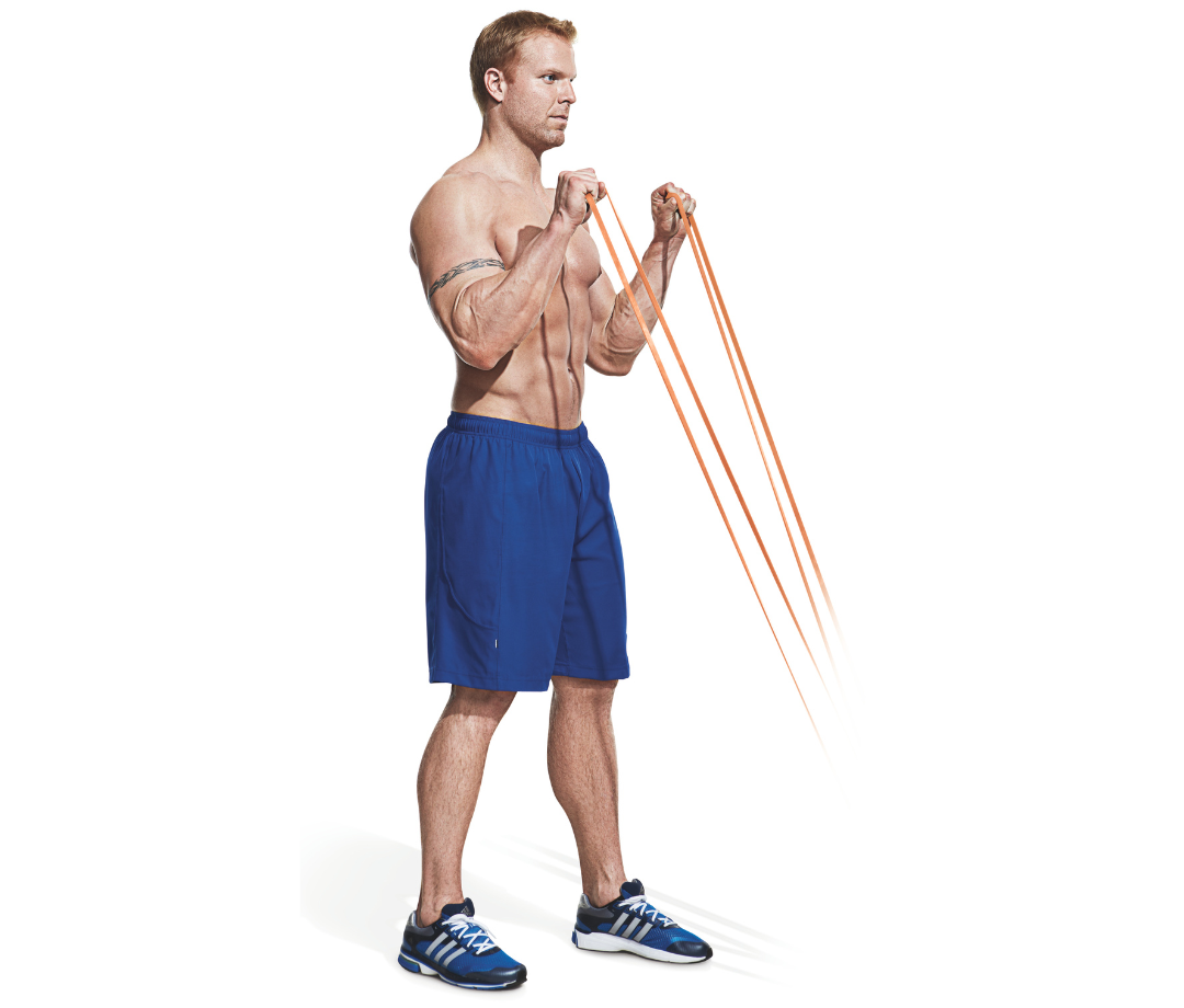 Glen Powell's Arm and Shoulder Workout for 'The Running Man' - Men's ...