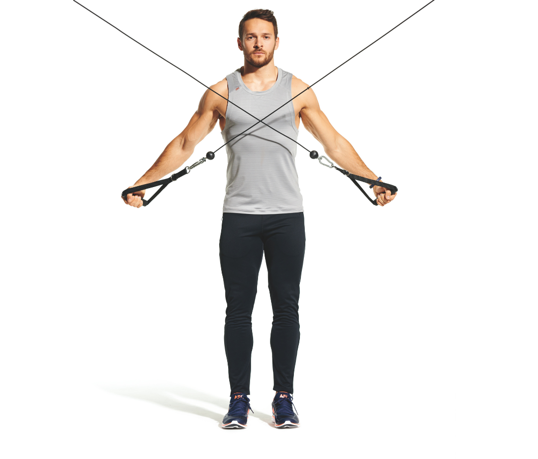 Glen Powell's Arm and Shoulder Workout for 'The Running Man' - Men's ...