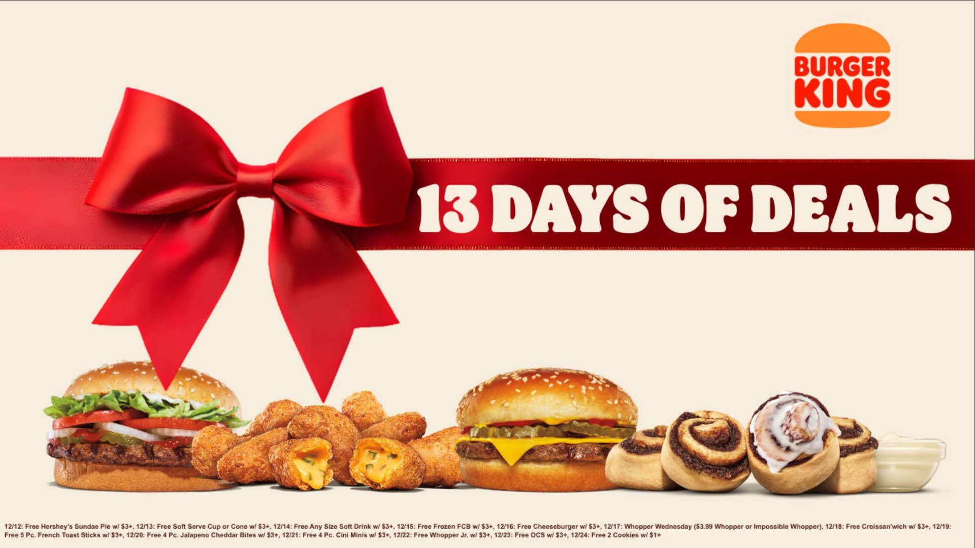 Burger King Has 13 Days of Deals Leading Into Holidays - Men's Journal
