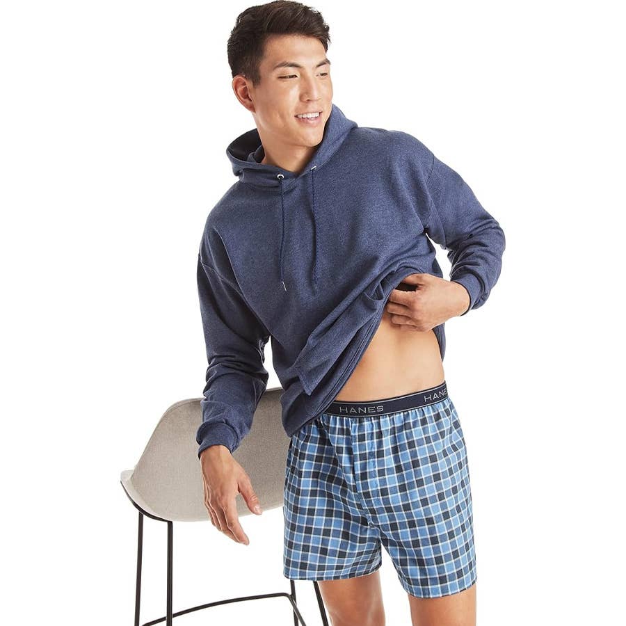 The 12-Pack of Hanes Boxer Shorts Is on Sale for $27 - Men's Journal