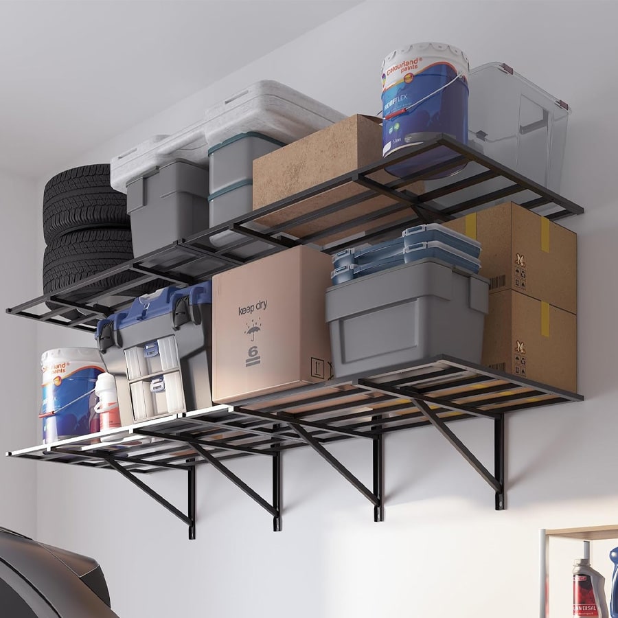 These All-Metal Garage Shelves Are Over 40% Off on Amazon - Men's Journal
