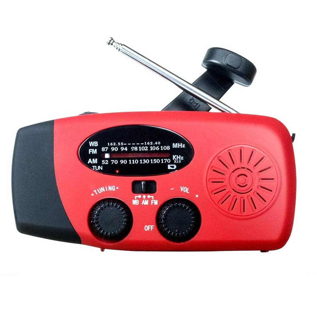 Amazon’s Hand Crank Emergency NOAA Weather Radio Is Just $13 - Men's ...
