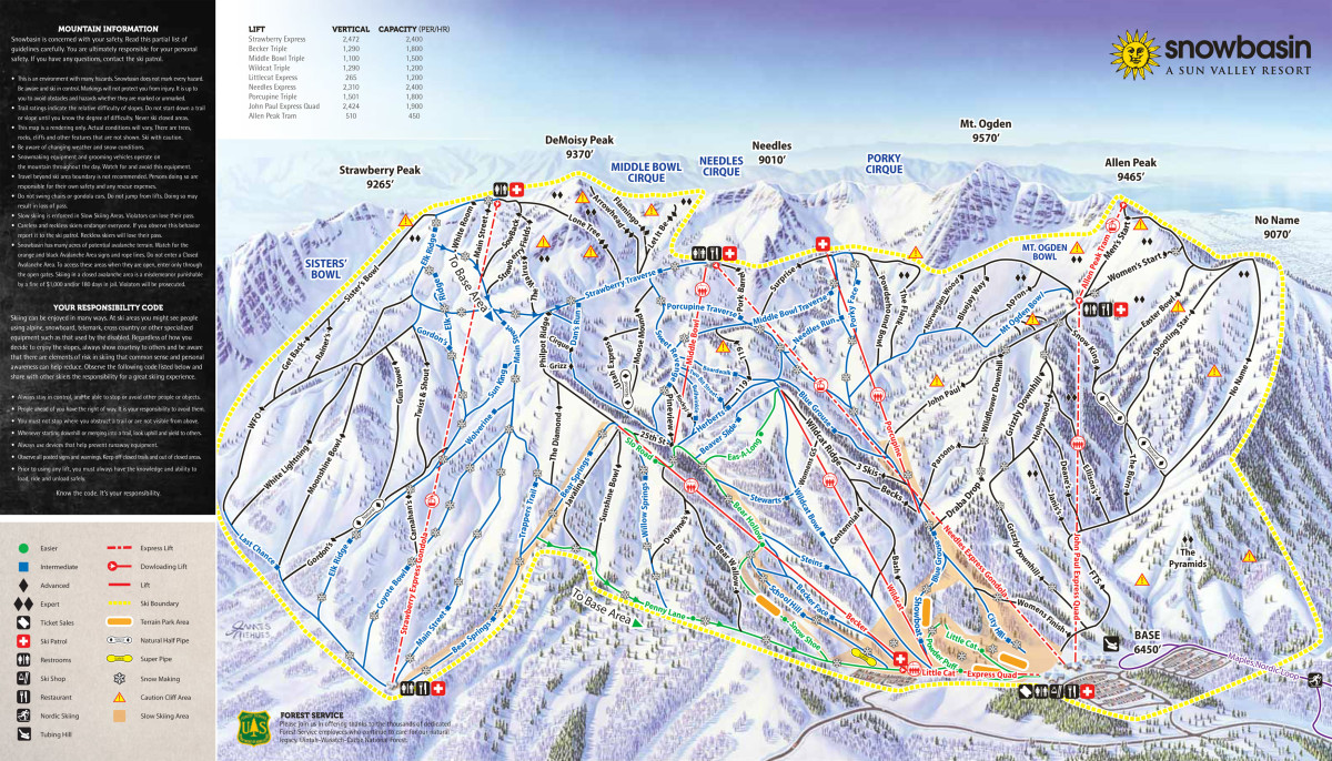 The Best Ski Lifts: The John Paul Chair at Snowbasin, Utah - Men's Journal