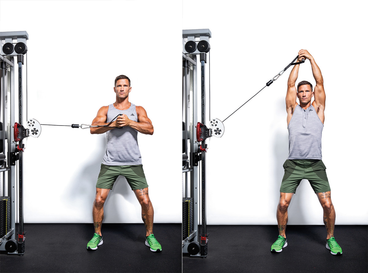 Hit Muscles From Head to Toe With This 45-Minute Cable Pulley Circuit