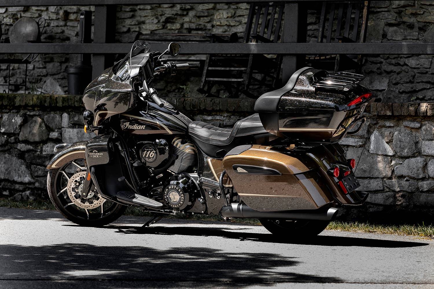 Check Out Indian Motorcycle's Custom Roadmaster Collab With Jack Daniel ...